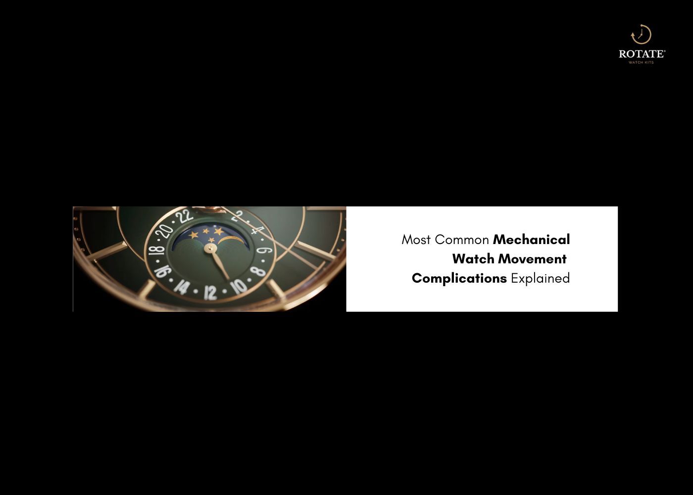 Common Mechanical Watch Movement Complications Explained