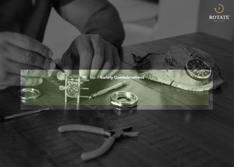 Safety Considerations When Working on Watch Movements and Repairs