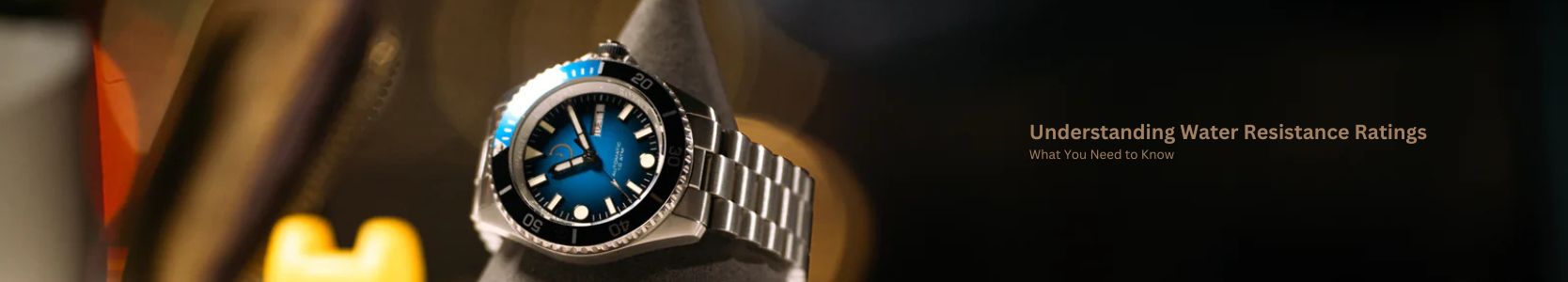 Water Resistance in Watches: IP Ratings & Waterproofing 101